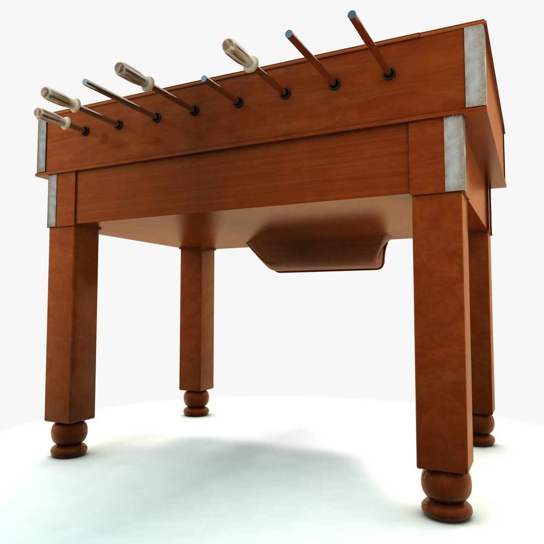 3d model football table
