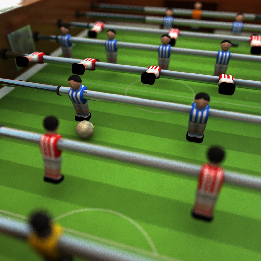 3d model football table