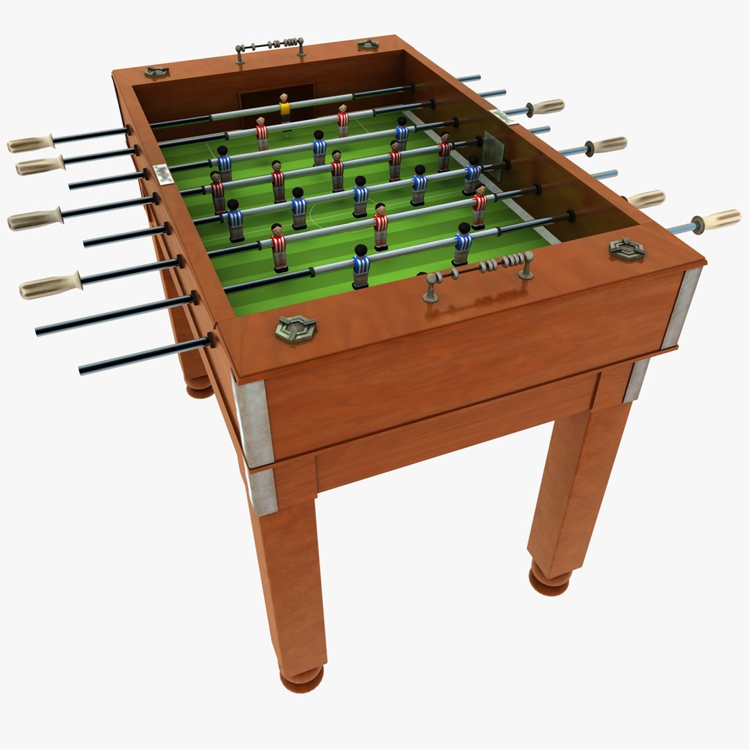 3d model football table