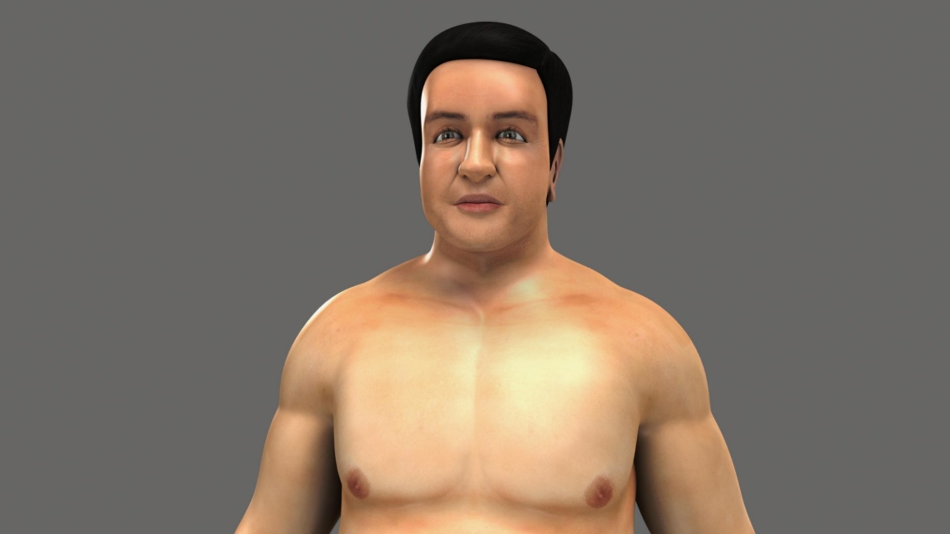 3D Obesity Body Mass - TurboSquid 1261529