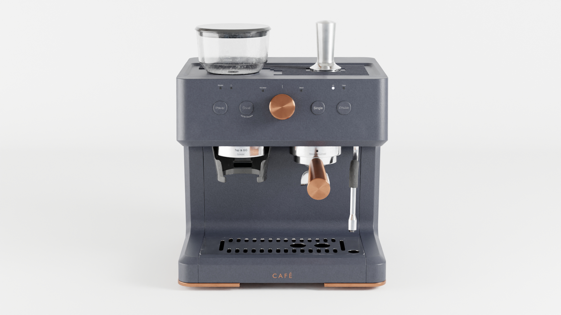Cafe Semi-automatic Expresso Machine 3D Model - TurboSquid 1979919
