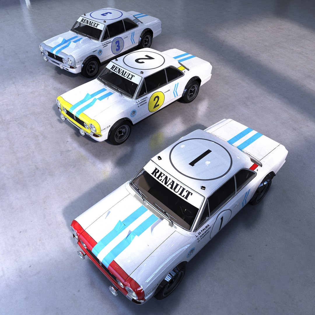 3D Renault Torino Nurburgring Model | 1141954 | TurboSquid