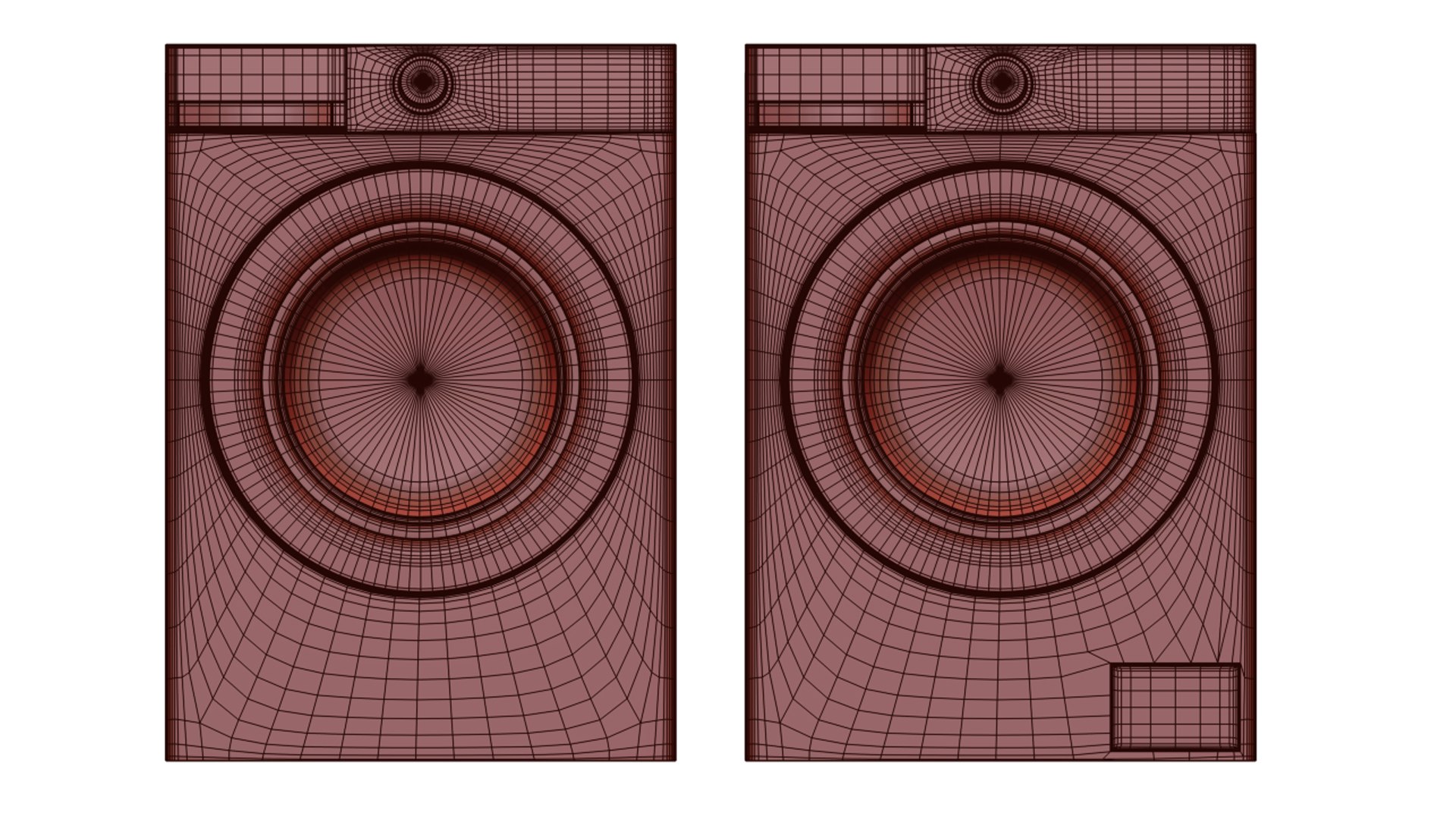 3D LG Washing Machine Dryer - F4WV3009S6 - RC90V9AV2W - TurboSquid 1901151