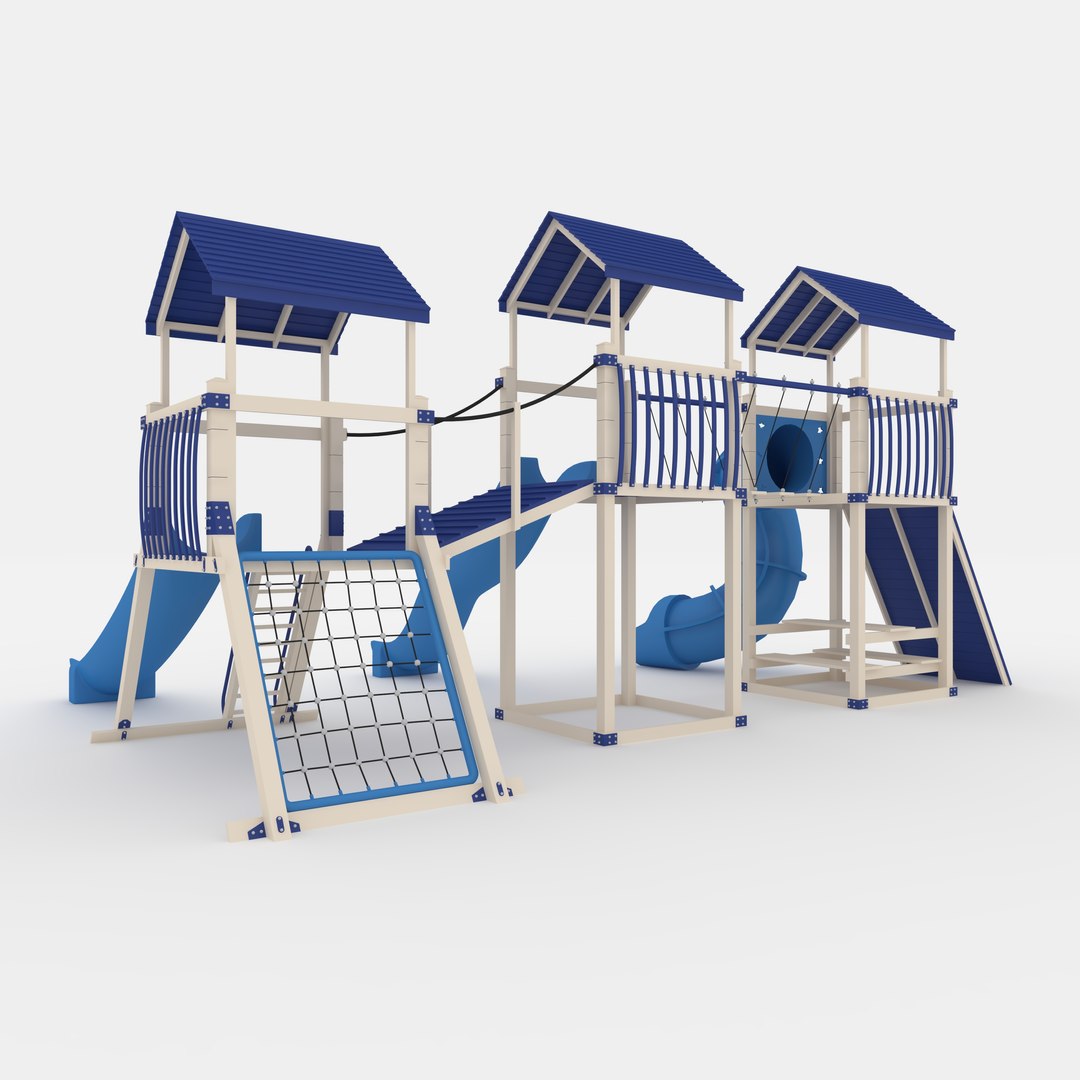 Playground 16 3D model - TurboSquid 2164994