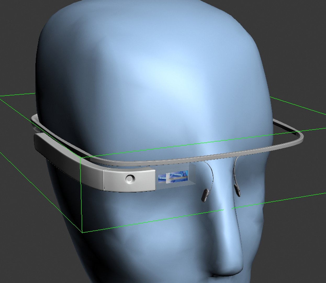 Free 3D Model Google Glass - TurboSquid 1446984