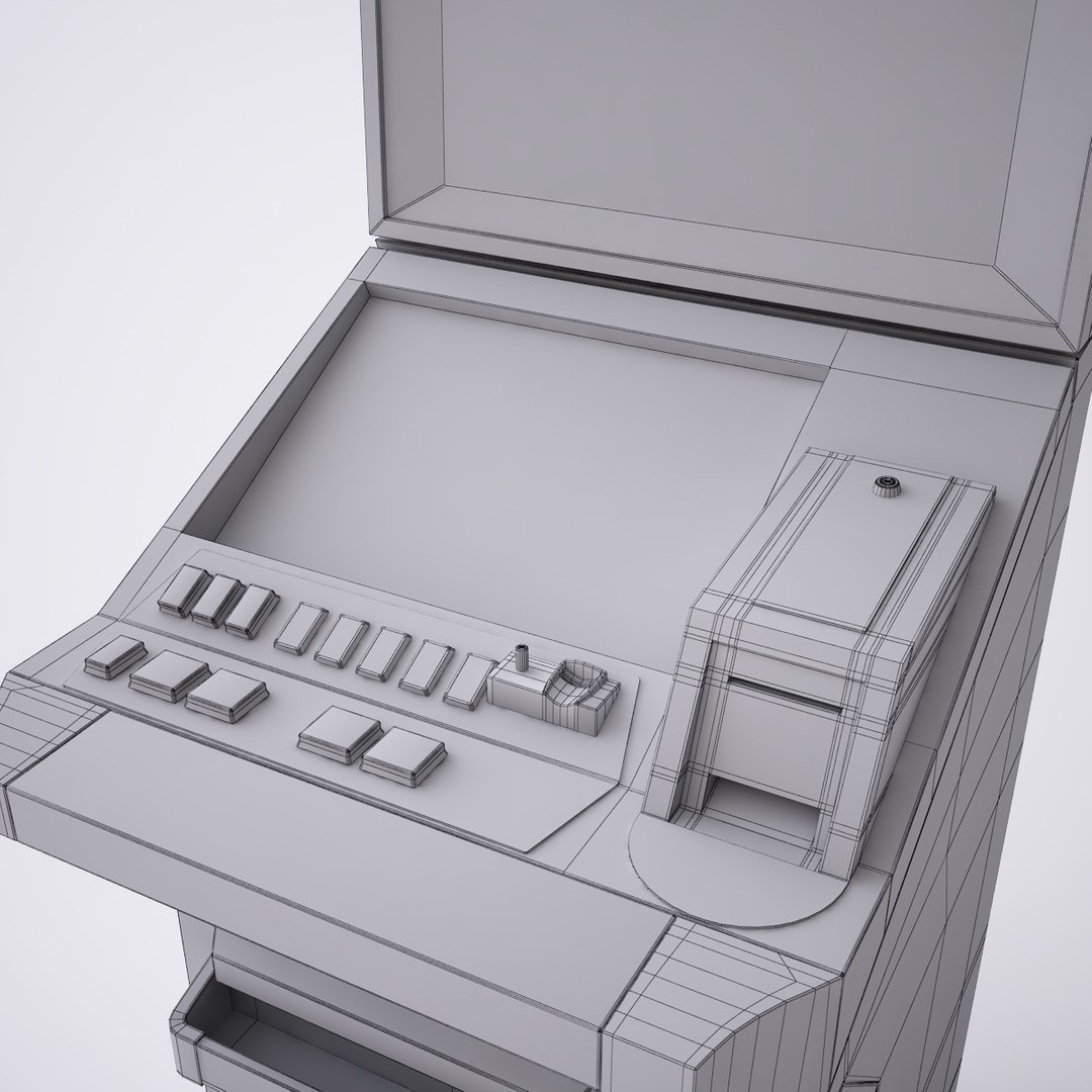 Casino Slot Machines Collections 3d Model