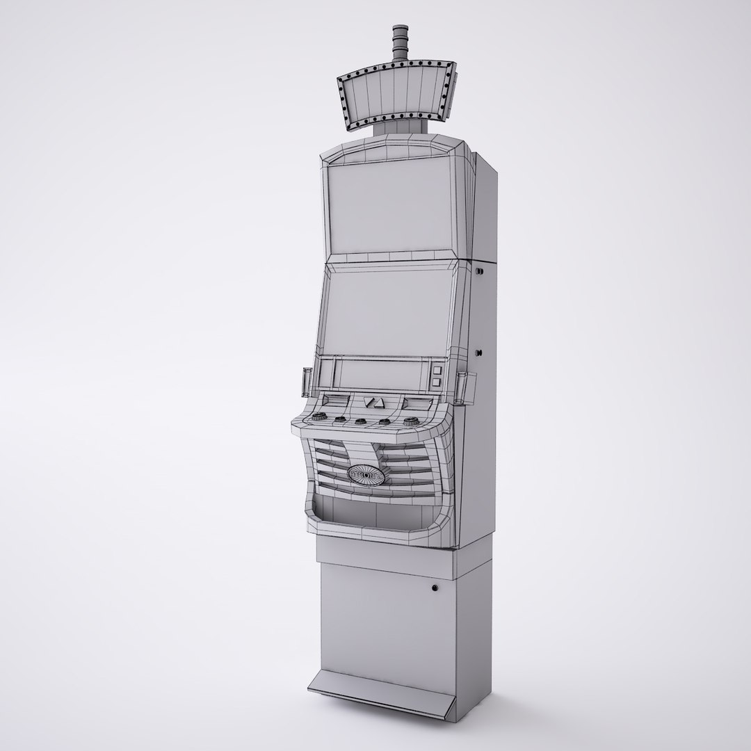 Casino Slot Machines Collections 3d Model