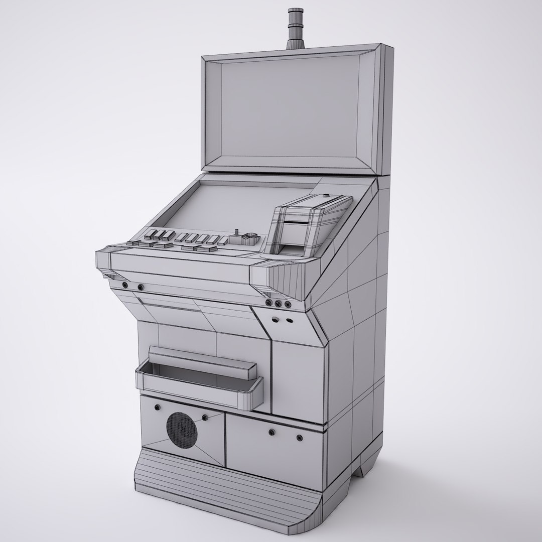 Casino Slot Machines Collections 3d Model