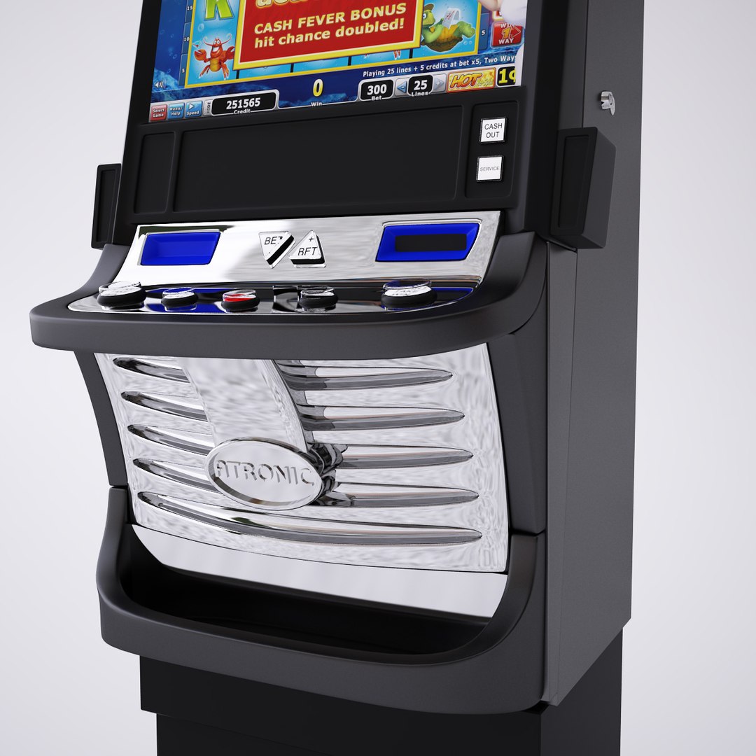 Casino Slot Machines Collections 3d Model