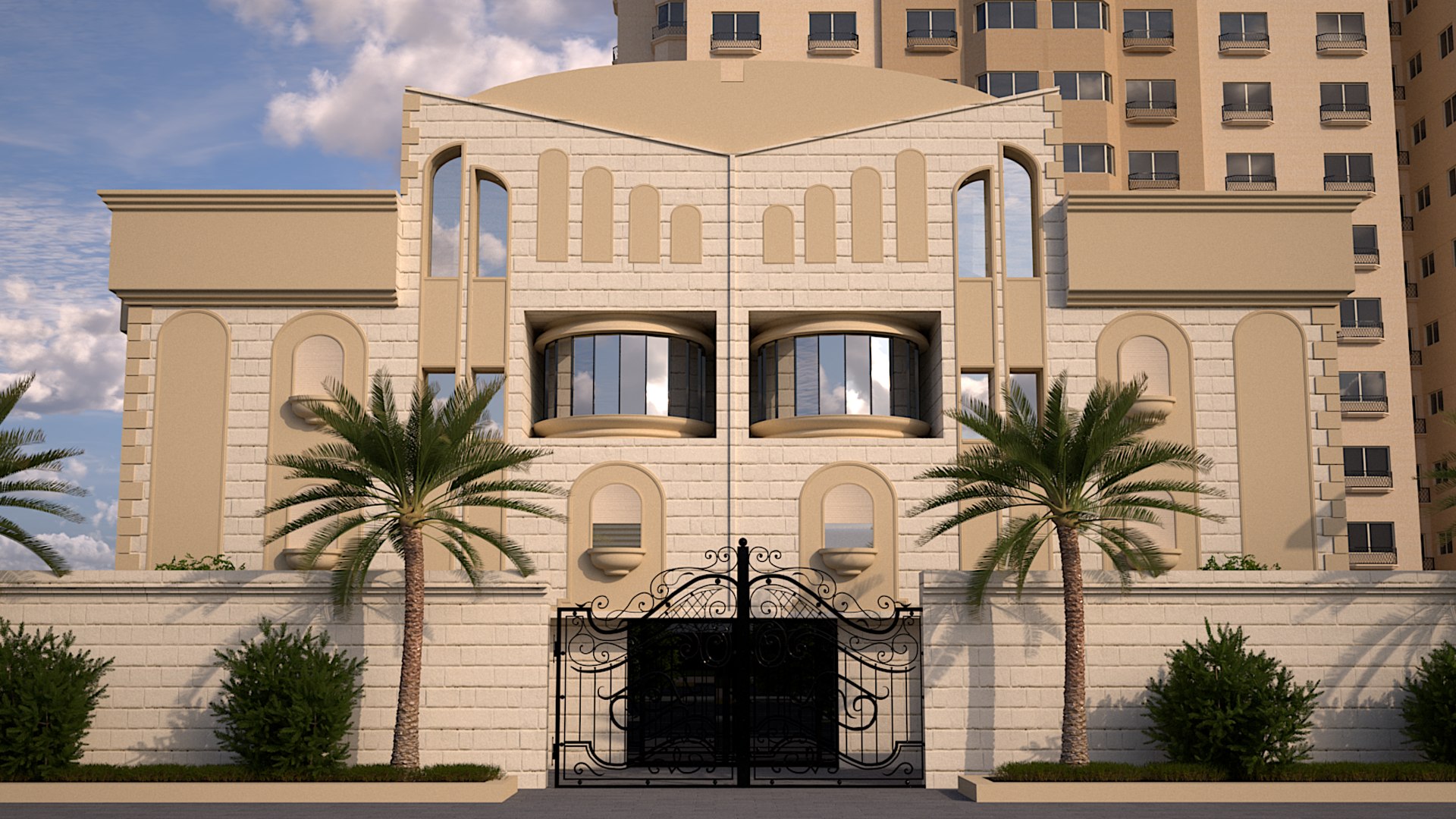 3D Kuwait area scene - vol 001 3D model - TurboSquid 2009456