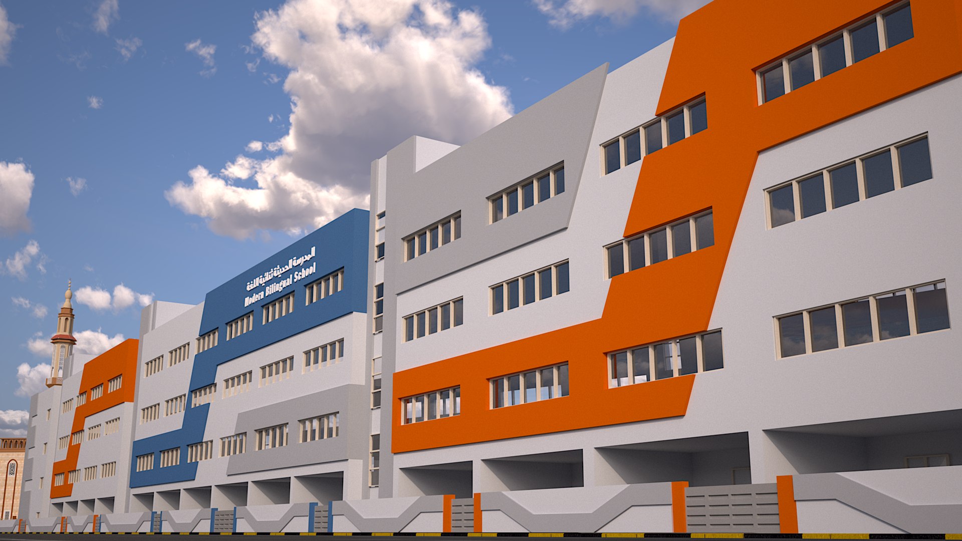 3D Kuwait area scene - vol 001 3D model - TurboSquid 2009456