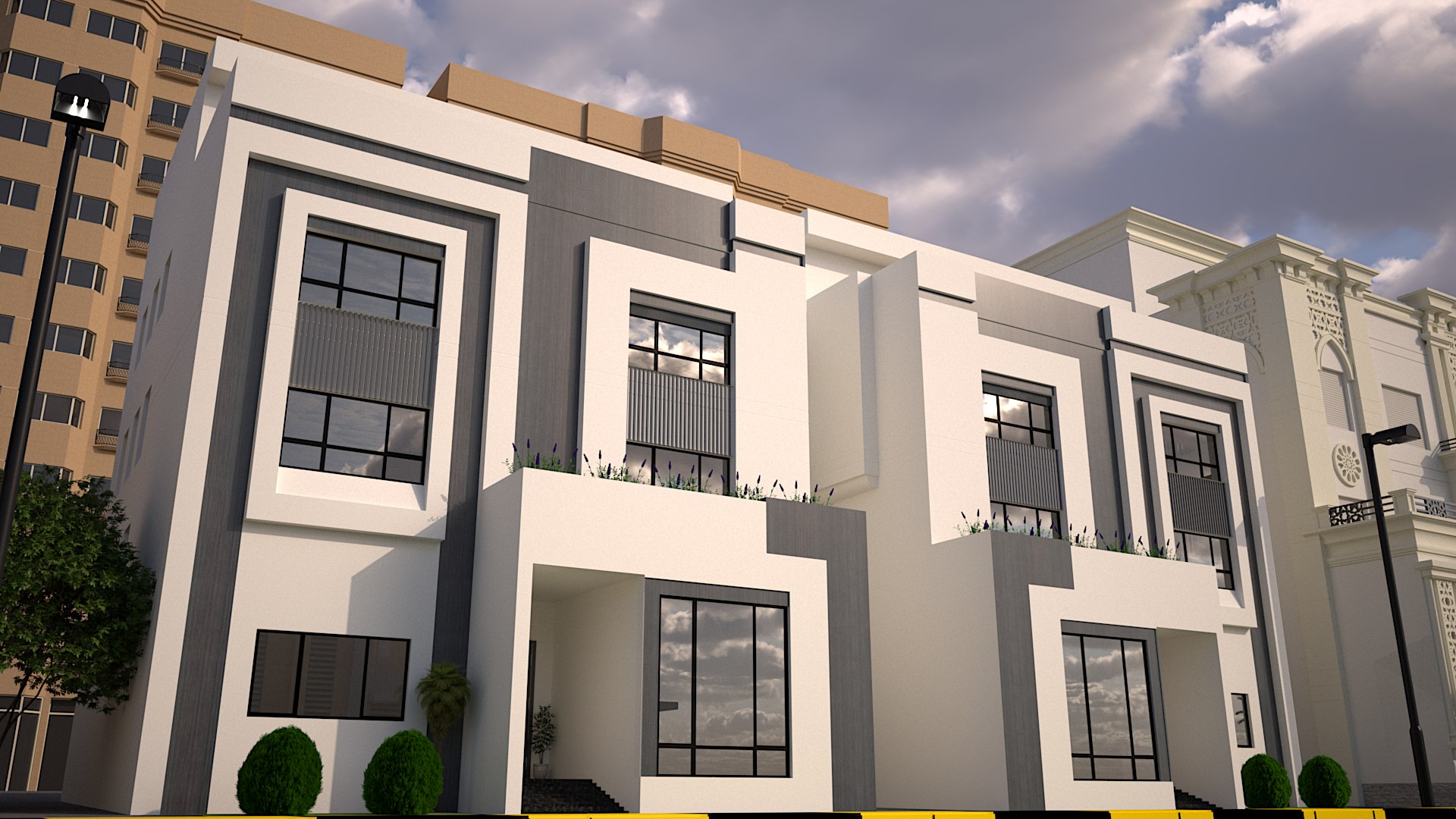 3D Kuwait area scene - vol 001 3D model - TurboSquid 2009456