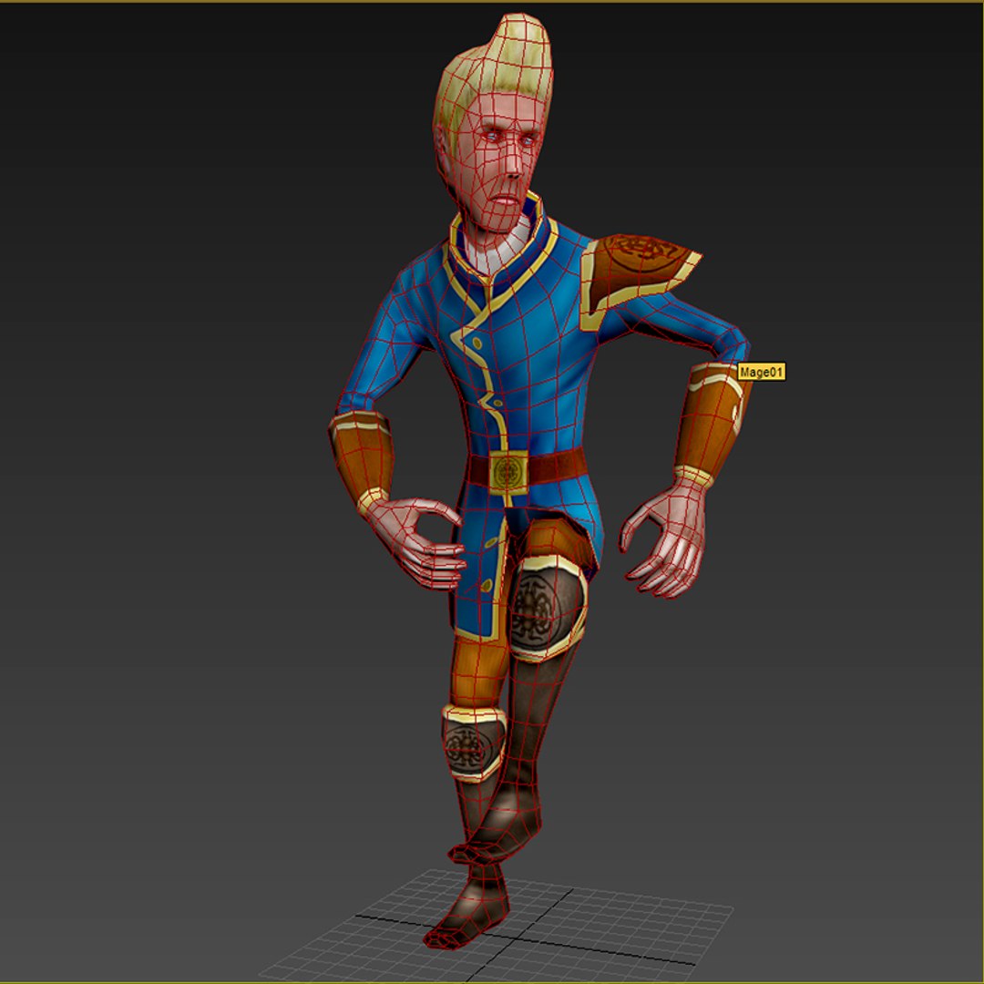 Mage 3d Model