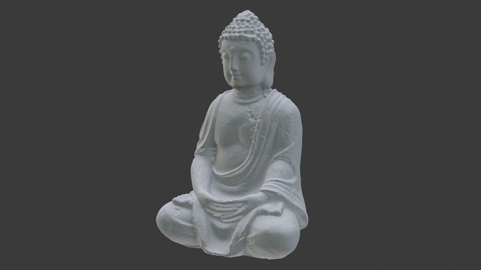 3D Buddha Figurine Model - TurboSquid 2038440