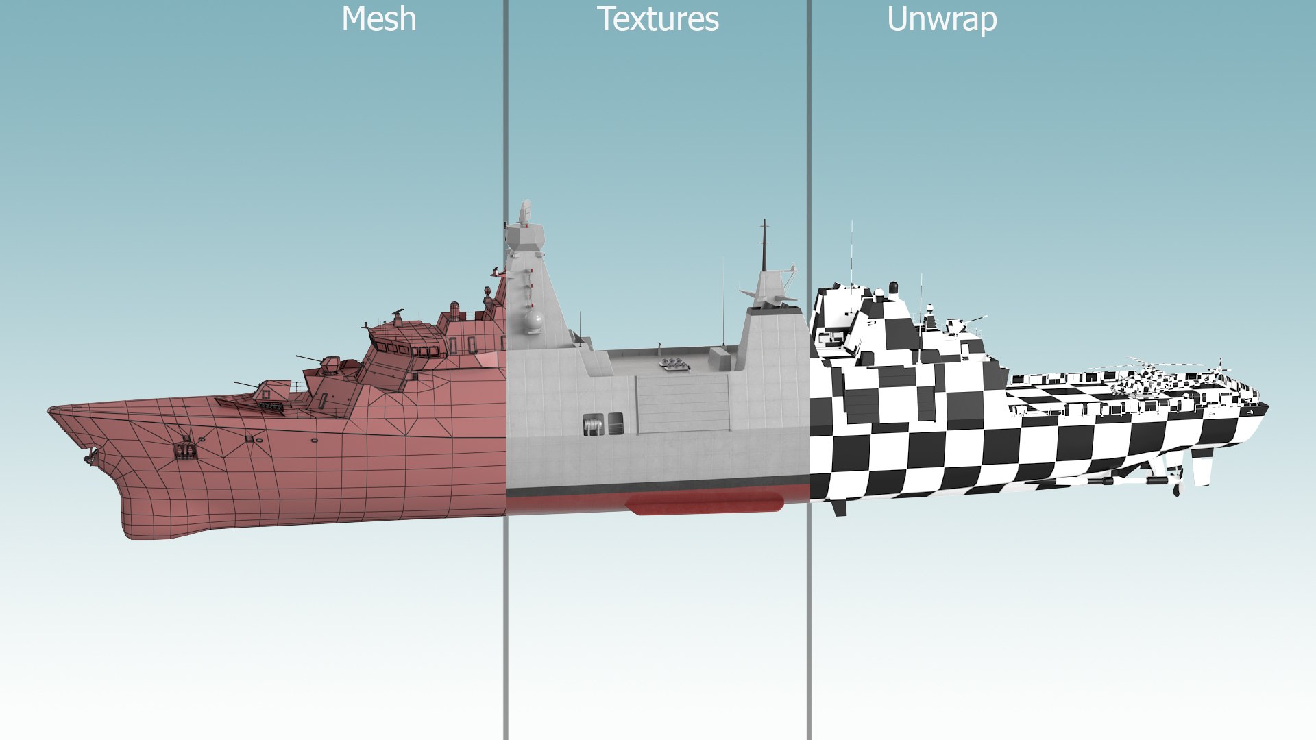 3D Frigate Type 31 With Military Helicopter - TurboSquid 2315031