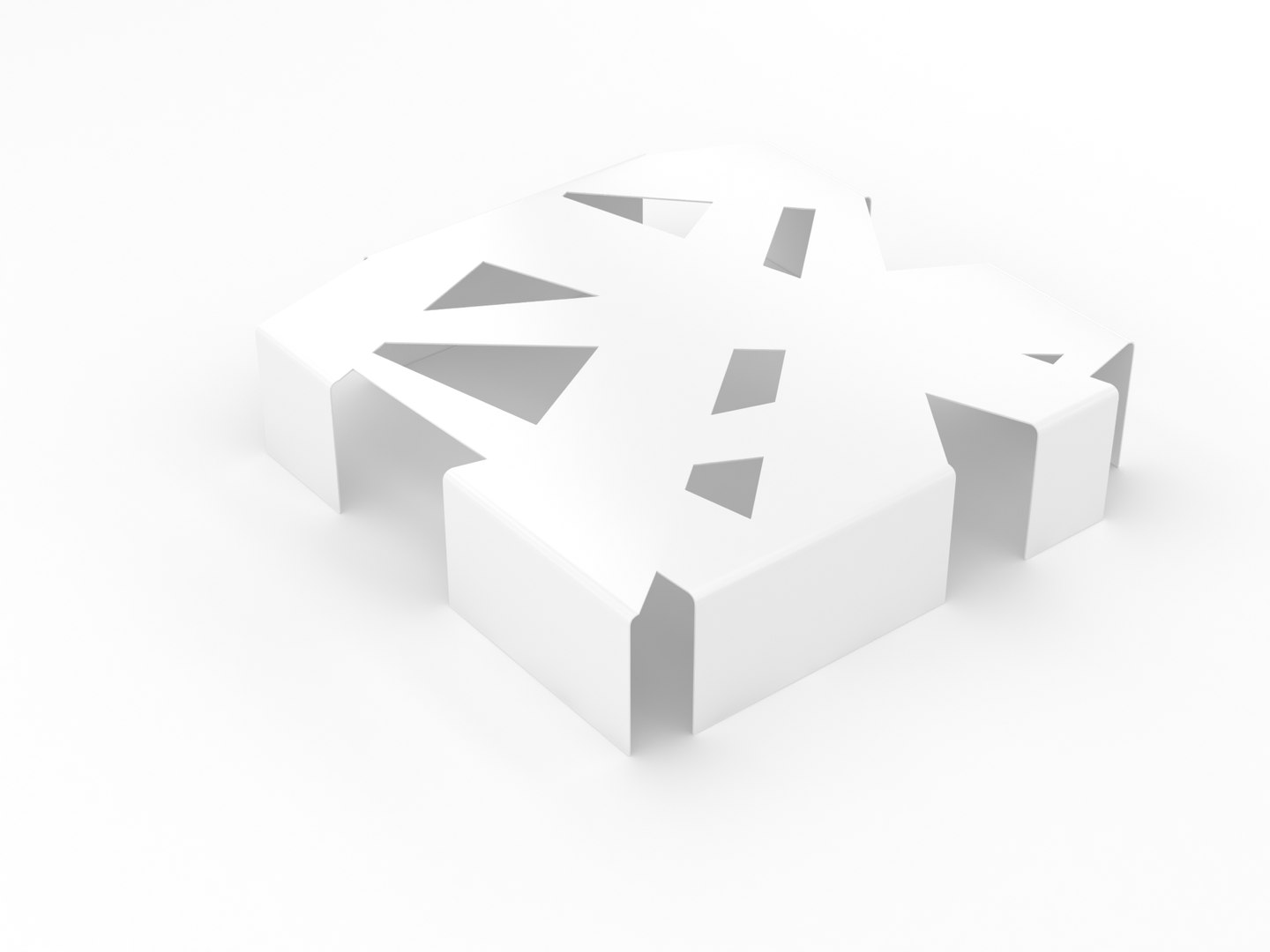 Table Intersection Model - TurboSquid 1529800