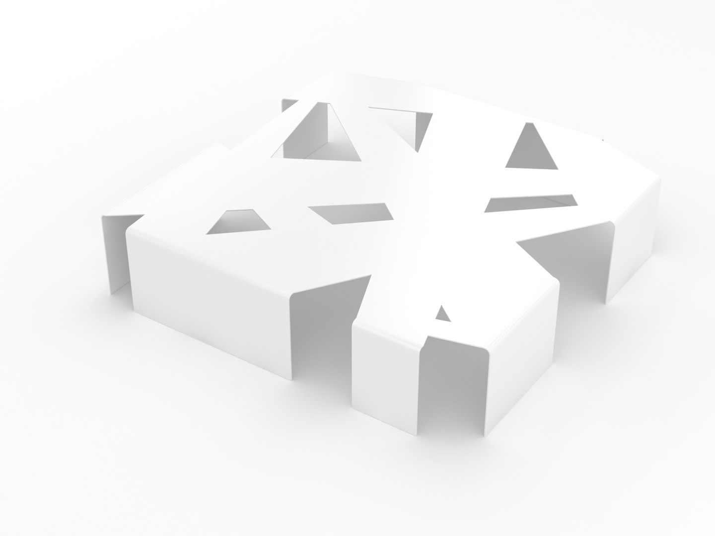 Table Intersection Model - TurboSquid 1529800