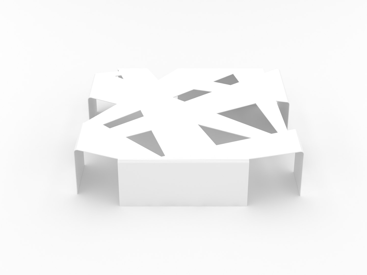 Table Intersection Model - TurboSquid 1529800