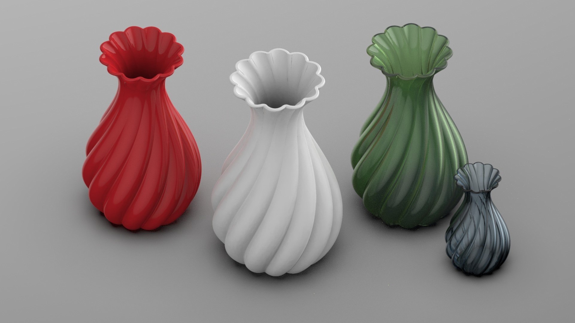 Flower Vase 3D Model - TurboSquid 2098871