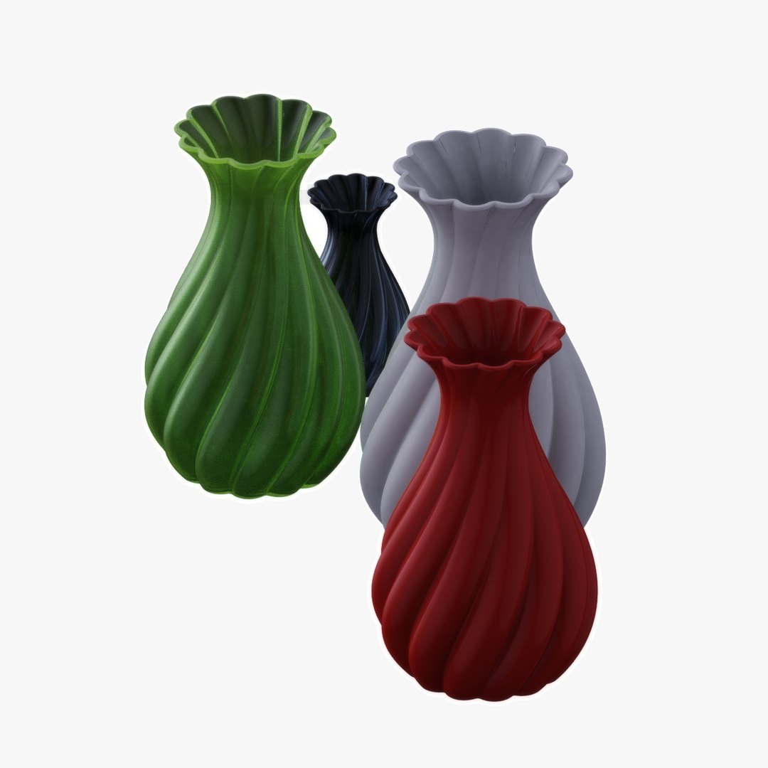 Flower Vase 3D Model - TurboSquid 2098871