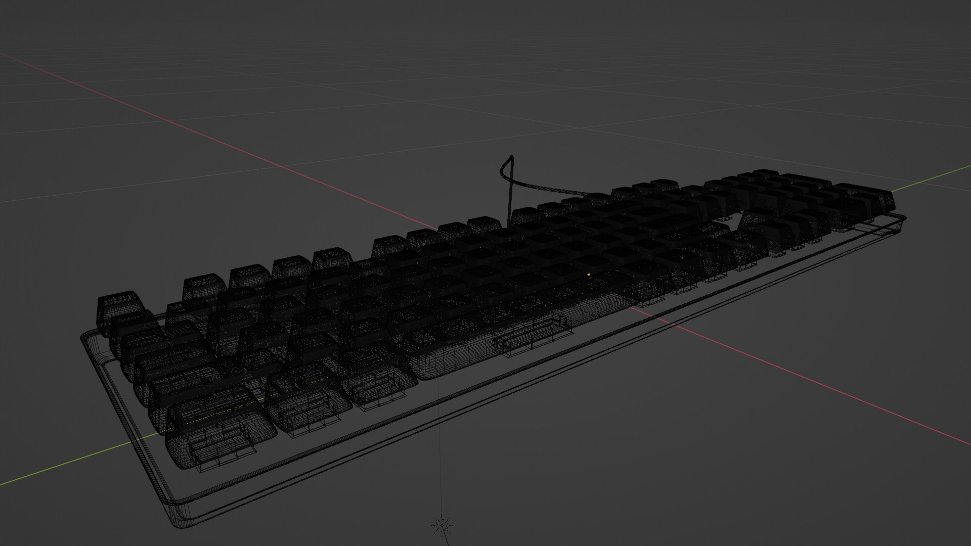 Logitech Keyboard 3D Model - TurboSquid 2111612