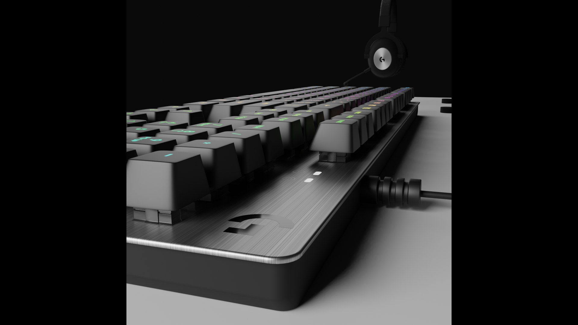 Logitech Keyboard 3D Model - TurboSquid 2111612