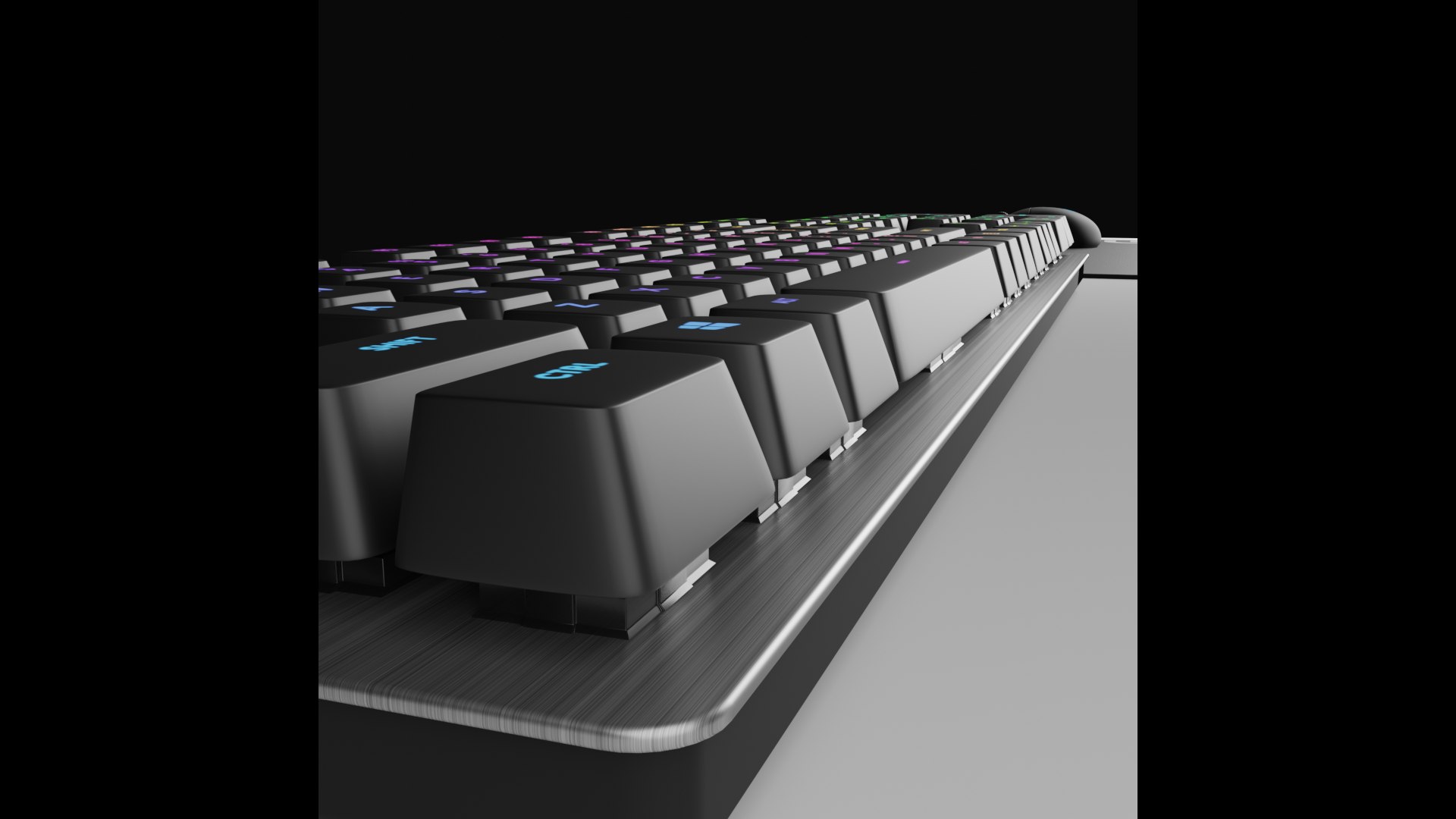 Logitech Keyboard 3D Model - TurboSquid 2111612