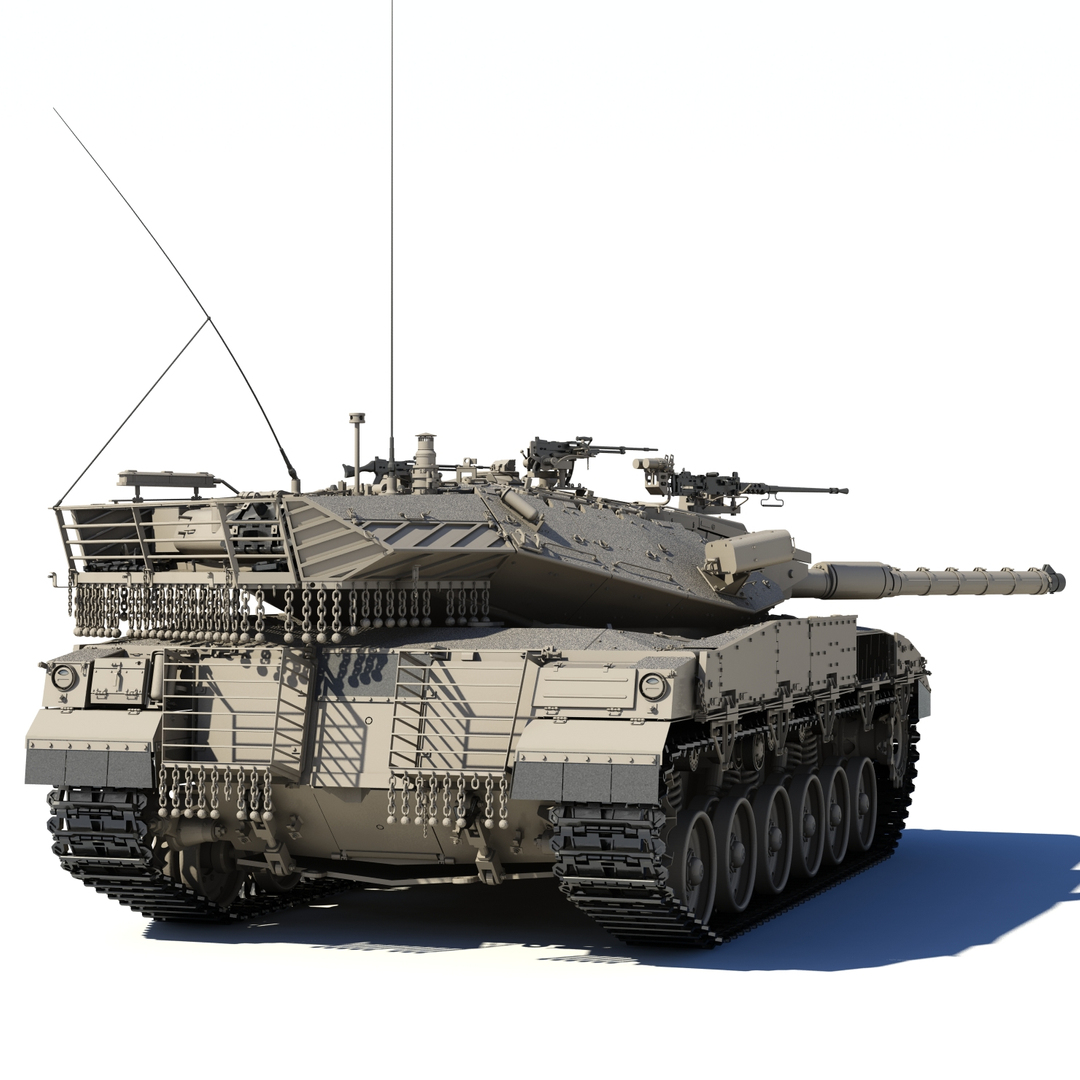 Merkava 2 mk 2d 3D - TurboSquid 1252306