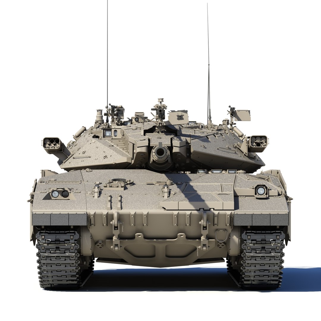 Merkava 2 Mk 2d 3D - TurboSquid 1252306