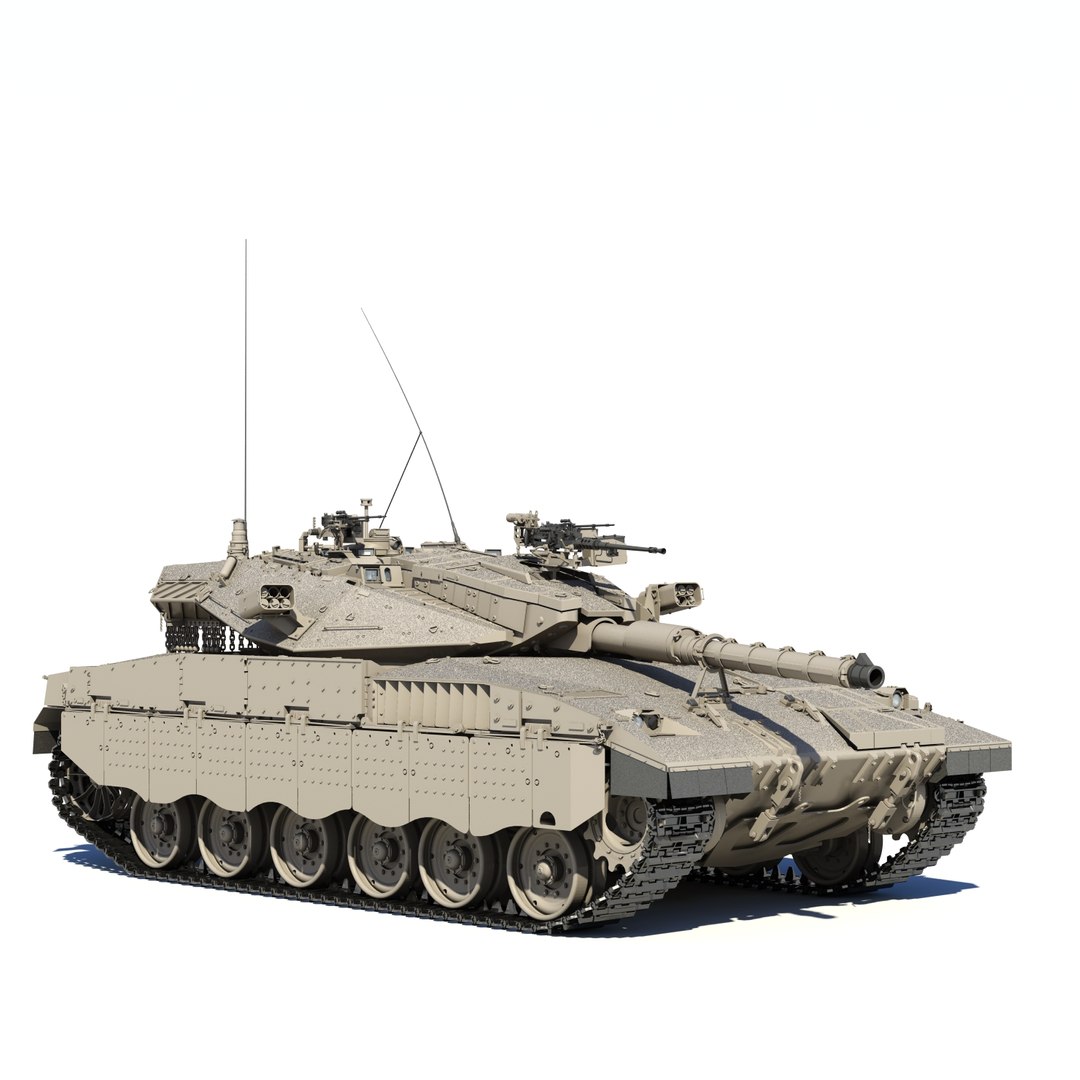 Merkava 2 Mk 2d 3D - TurboSquid 1252306