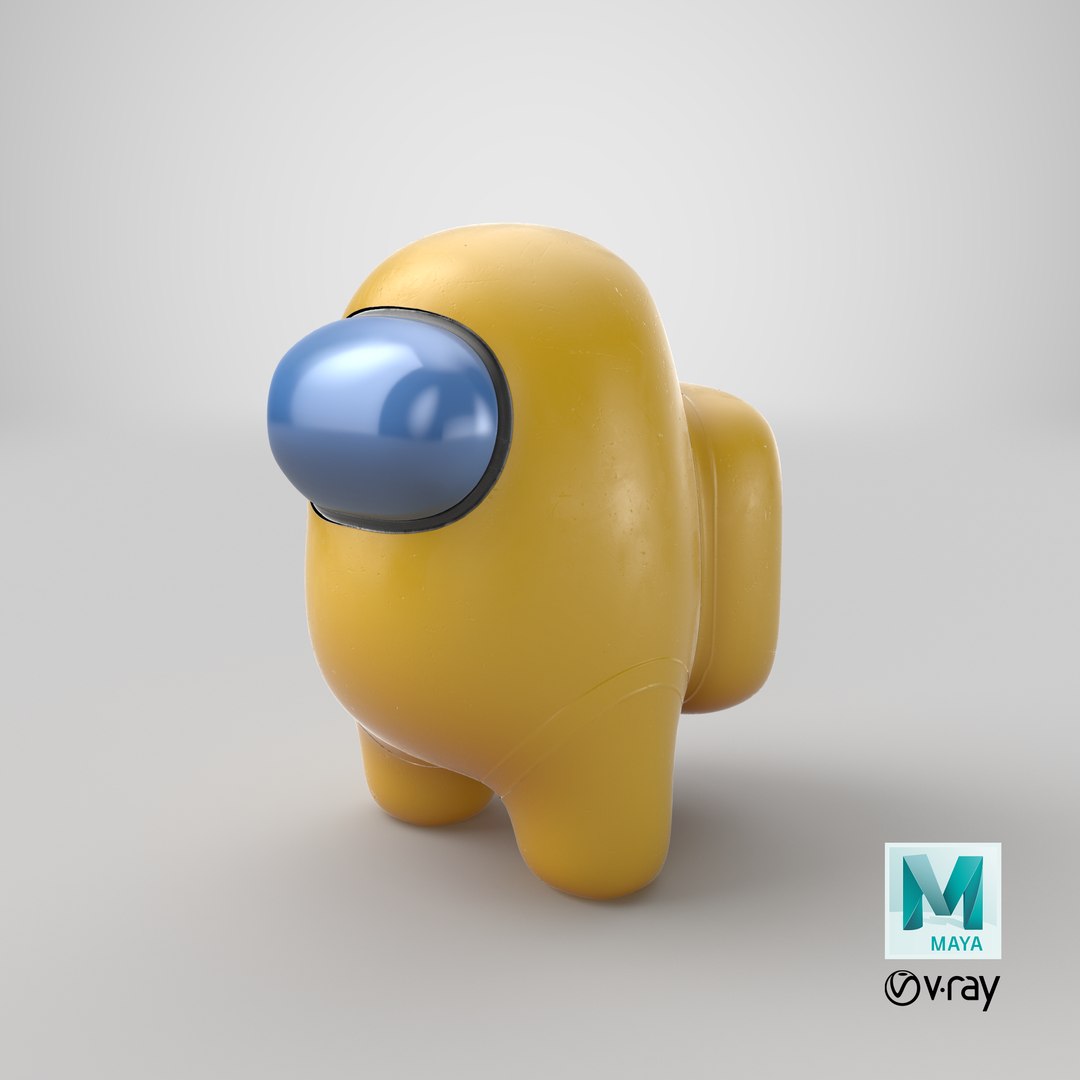 3D model yellow guy character - TurboSquid 1659381