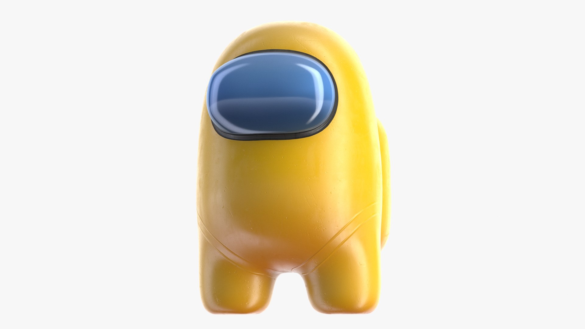 3D Model Yellow Guy Character - TurboSquid 1659381