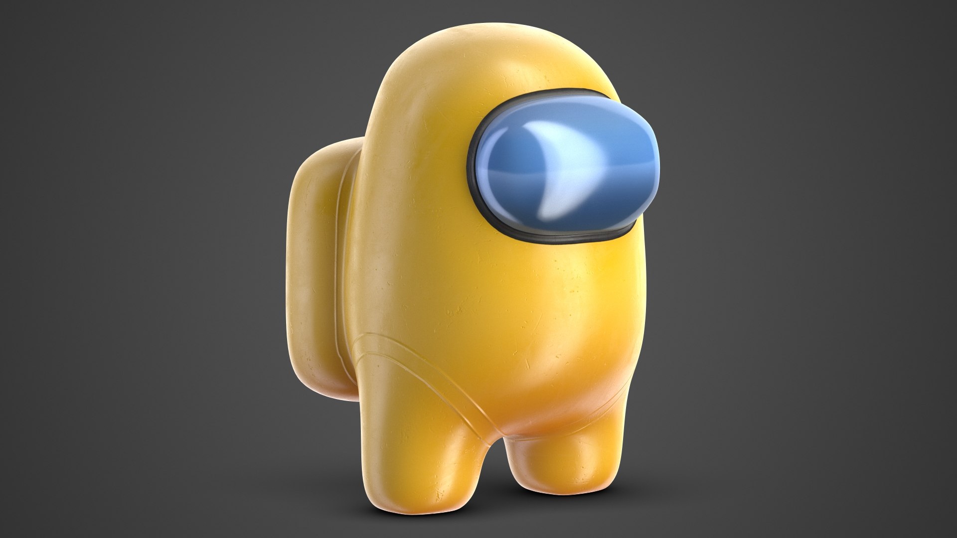 3D model yellow guy character - TurboSquid 1659381