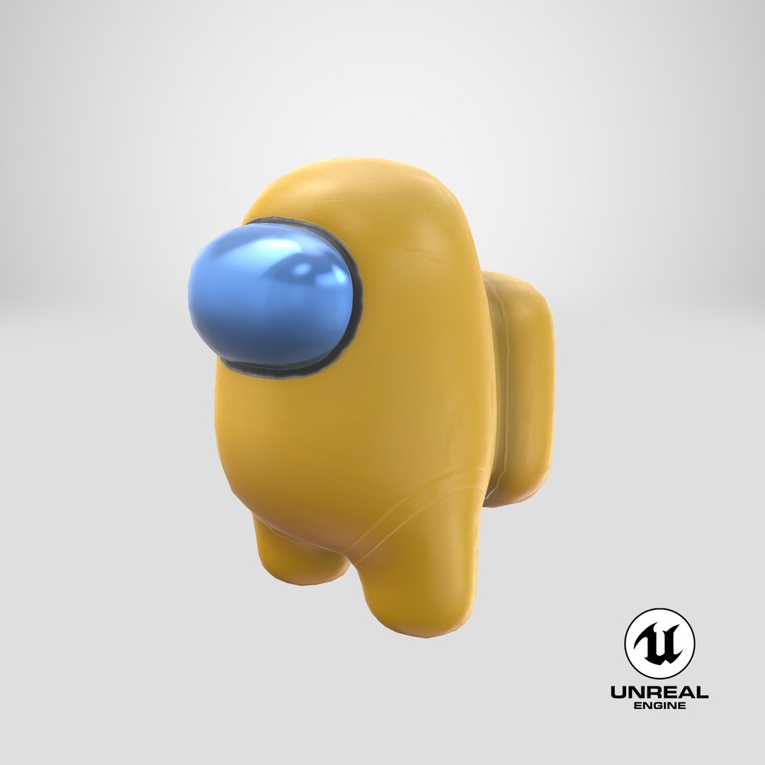 3D model yellow guy character - TurboSquid 1659381