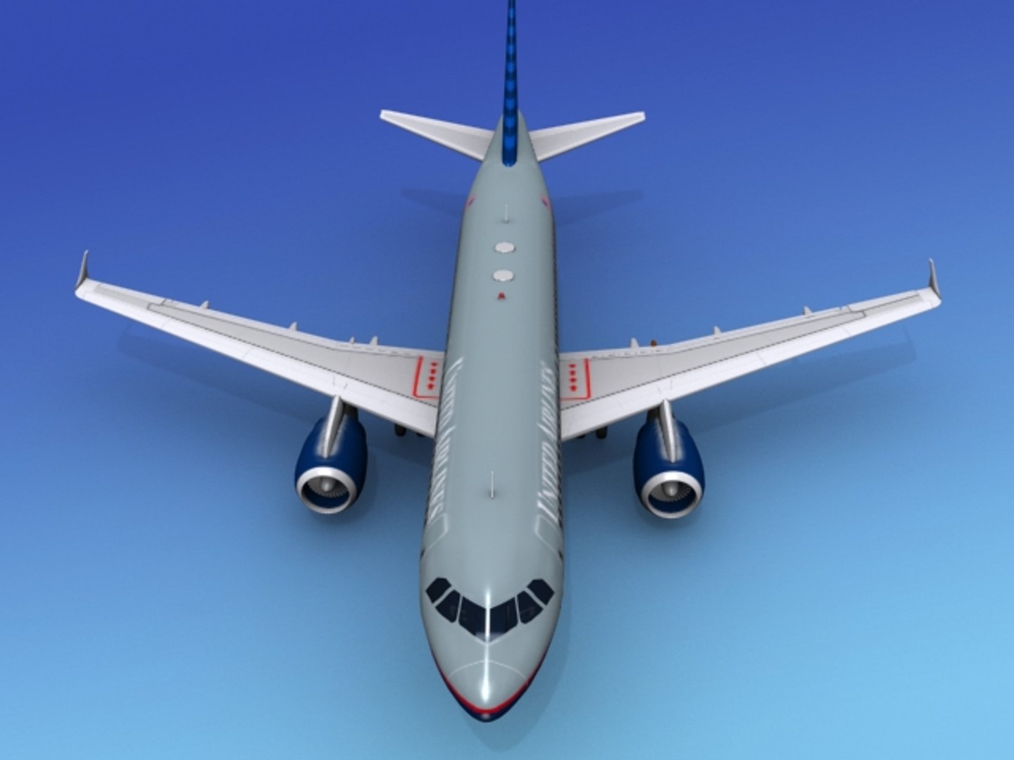 airline airbus 3d model