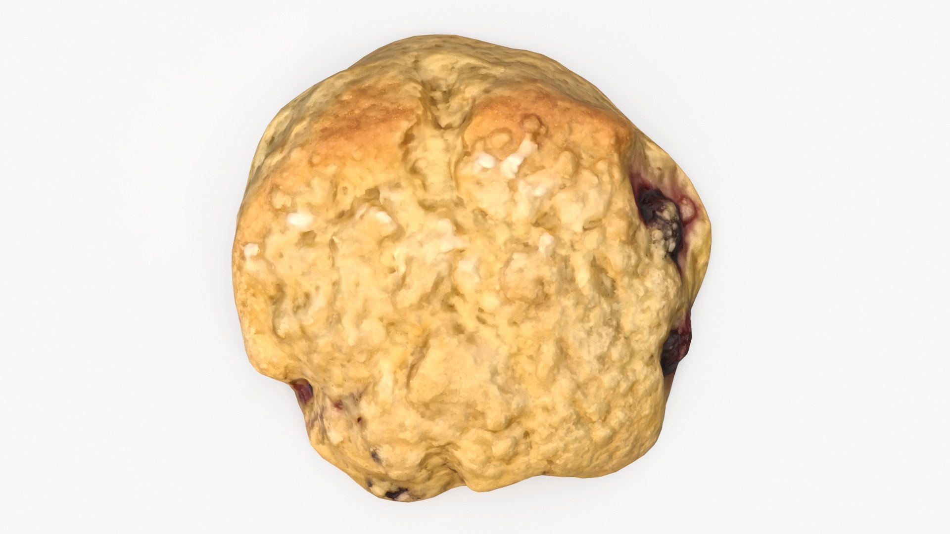 3D Irish Cranberry Scone Model - TurboSquid 1719735