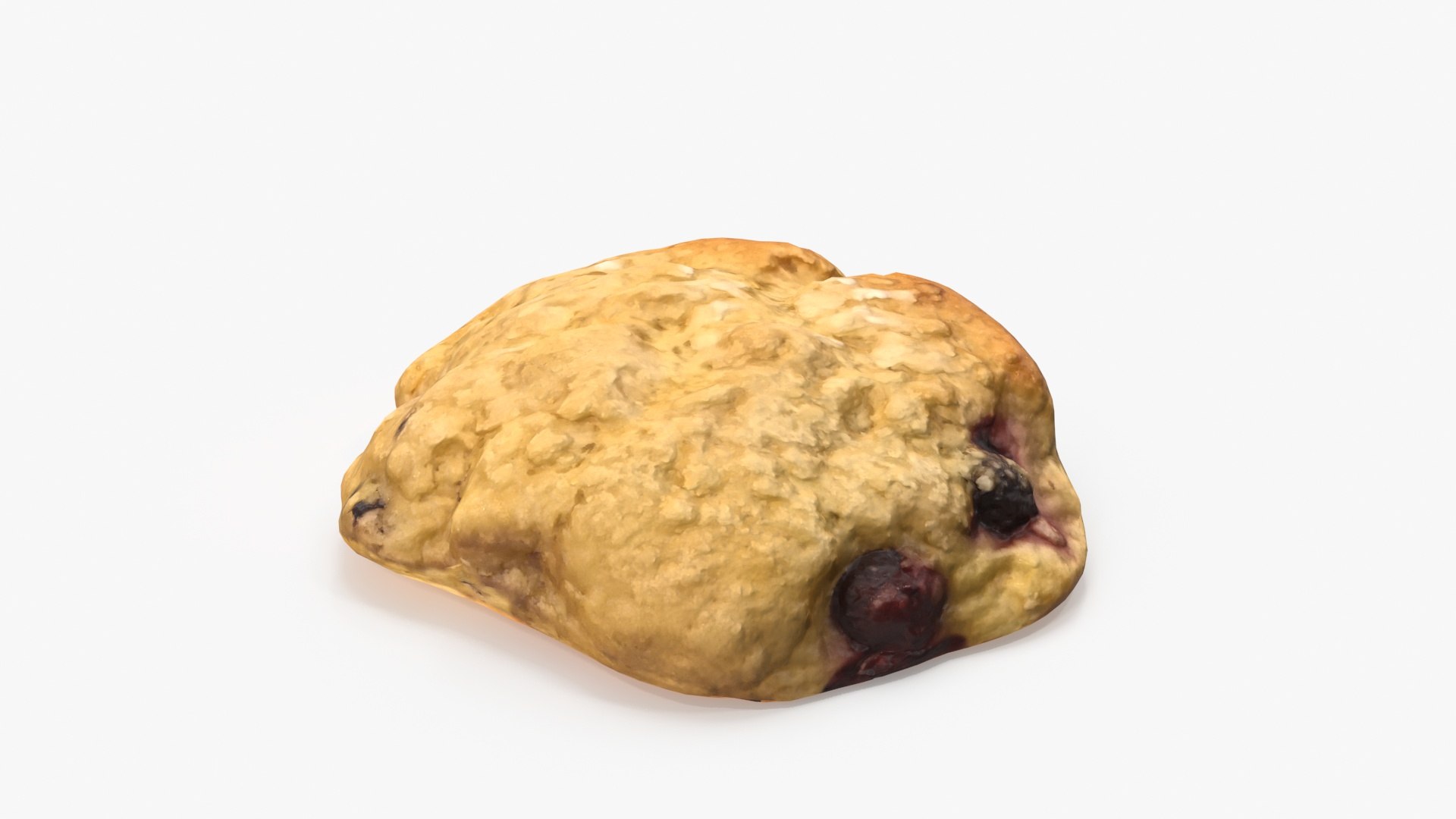 3D Irish Cranberry Scone Model - TurboSquid 1719735
