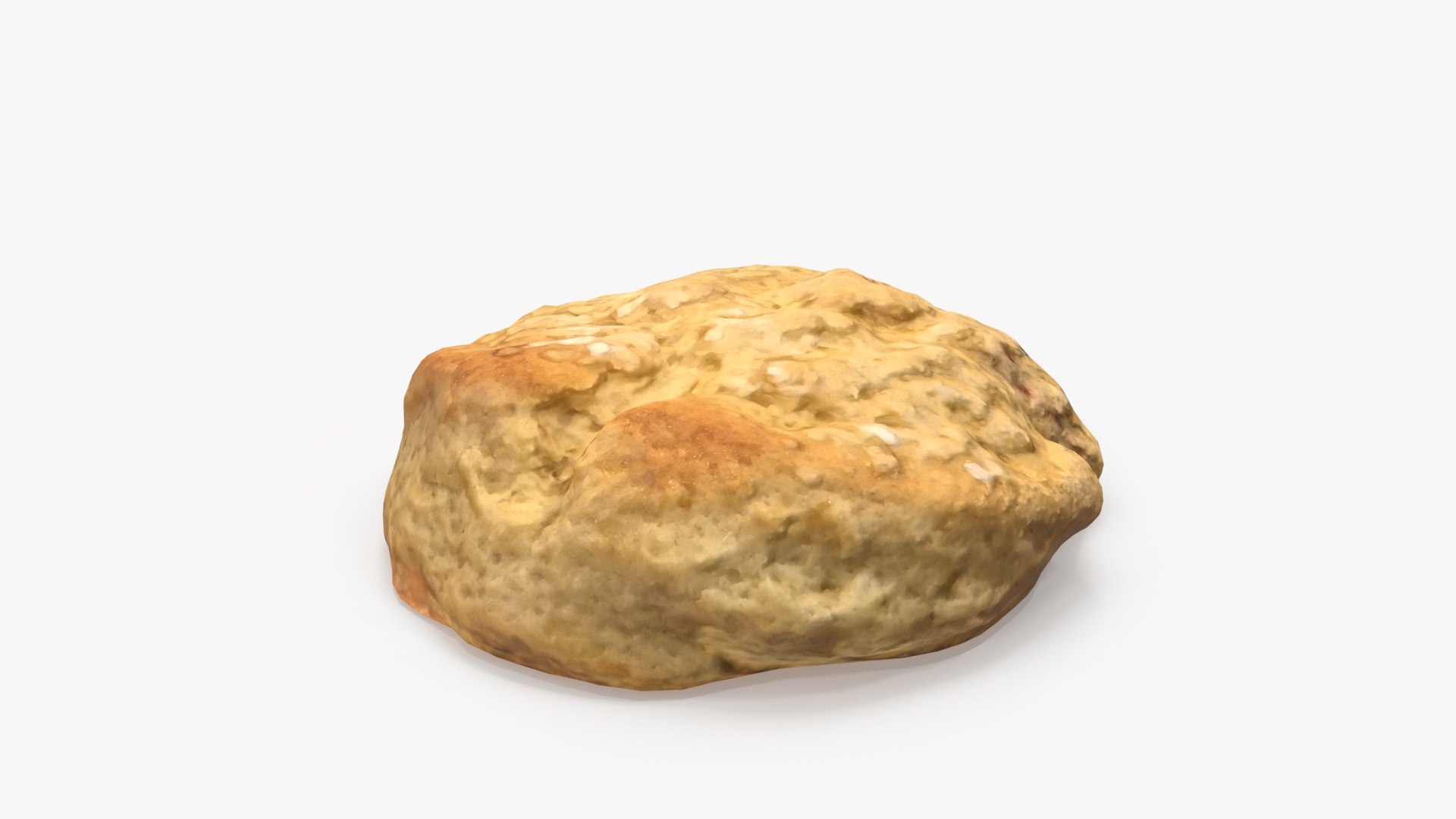 3D Irish Cranberry Scone Model - TurboSquid 1719735