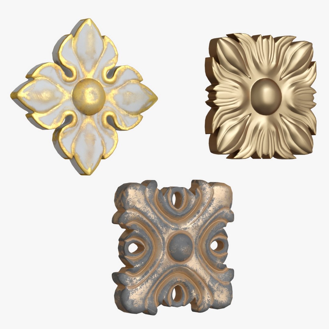 3D Decoration Molding Model - TurboSquid 1593791