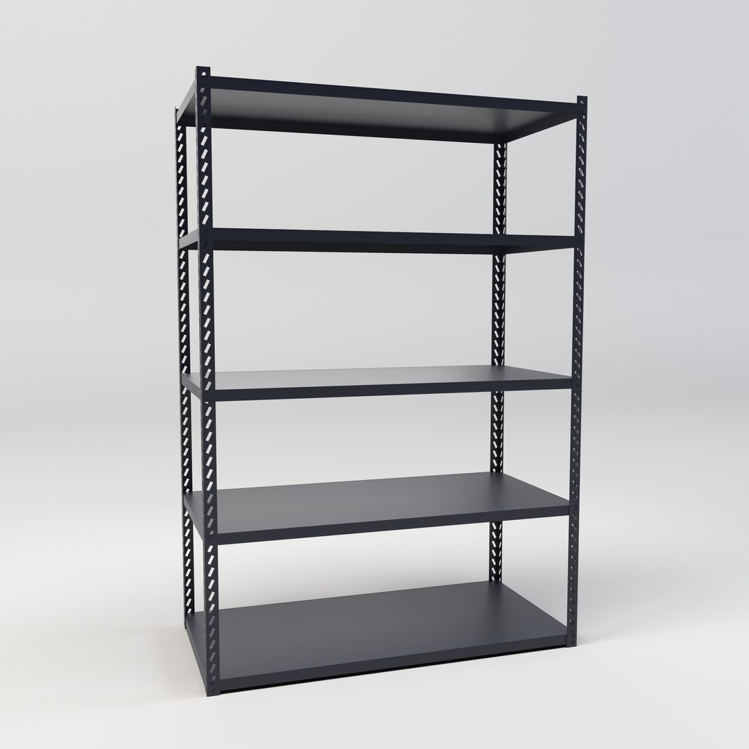 Storage Rack Shelving Unit 3D - TurboSquid 2190628