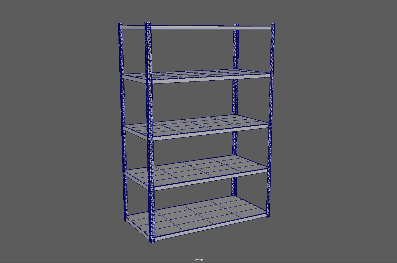 Storage Rack Shelving Unit 3D - TurboSquid 2190628