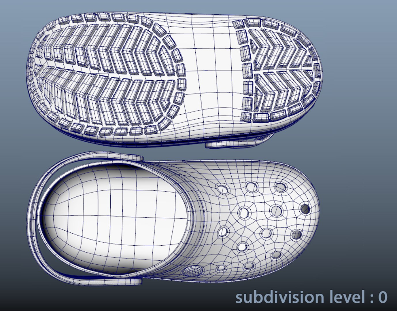 3D Model Crocs Clog - TurboSquid 1451897