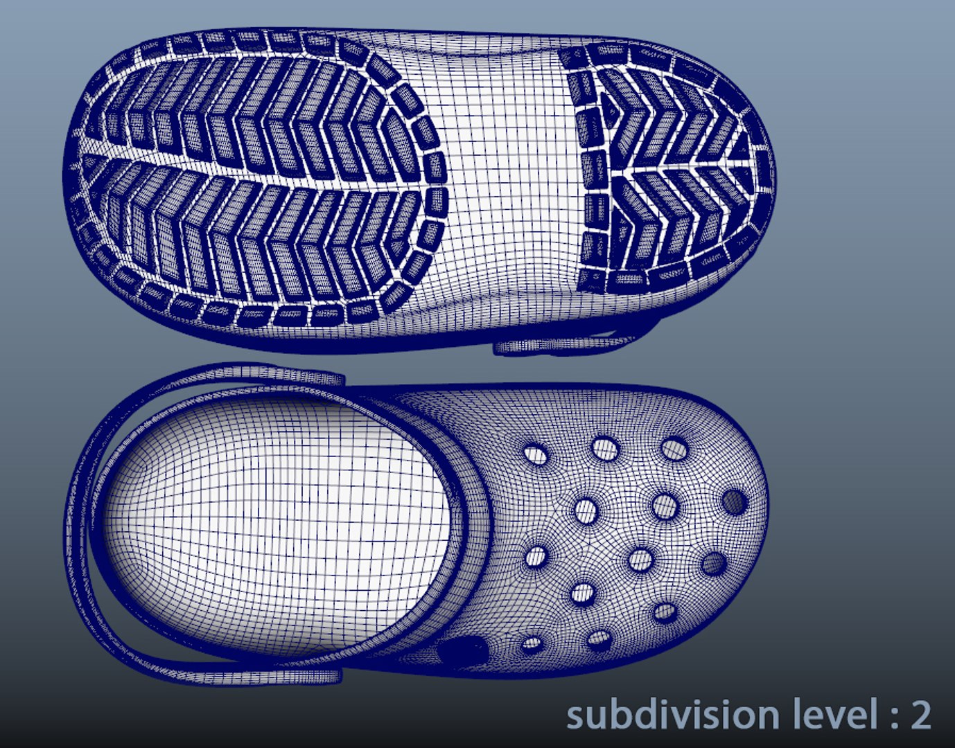 3D Model Crocs Clog - TurboSquid 1451897
