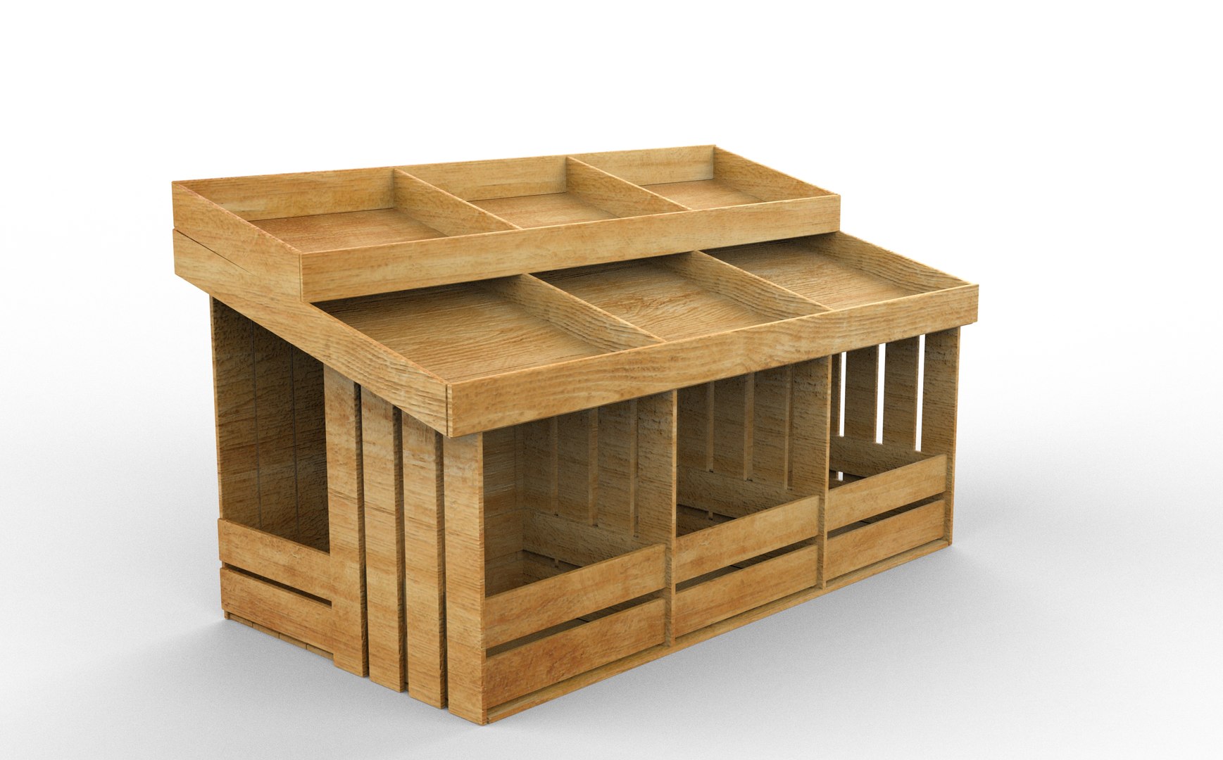 Display Rack Box 3D Model 3D - TurboSquid 2331732