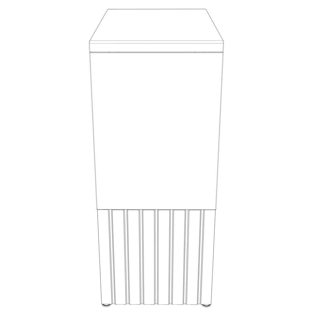 3d post box model