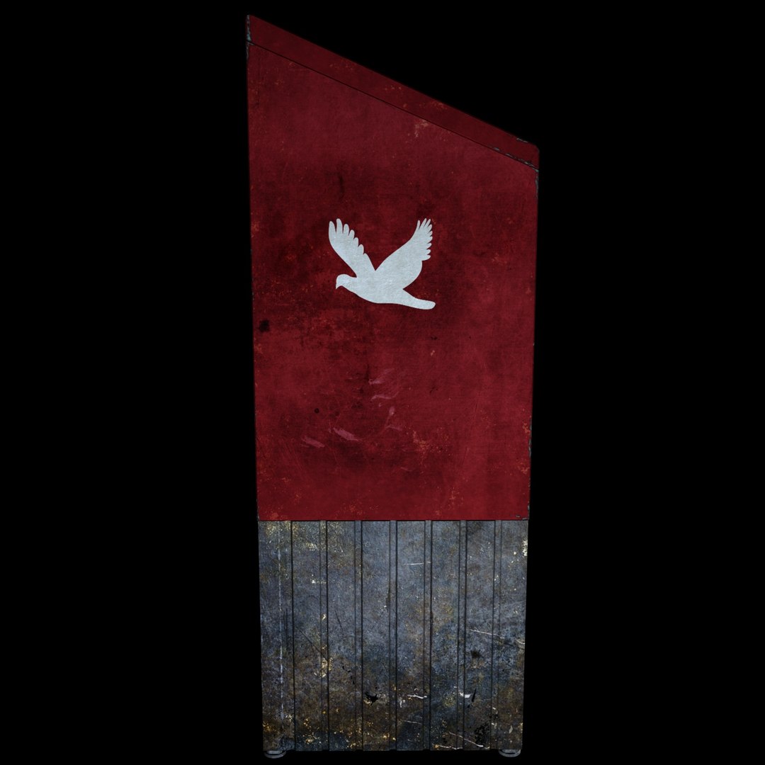 3d post box model