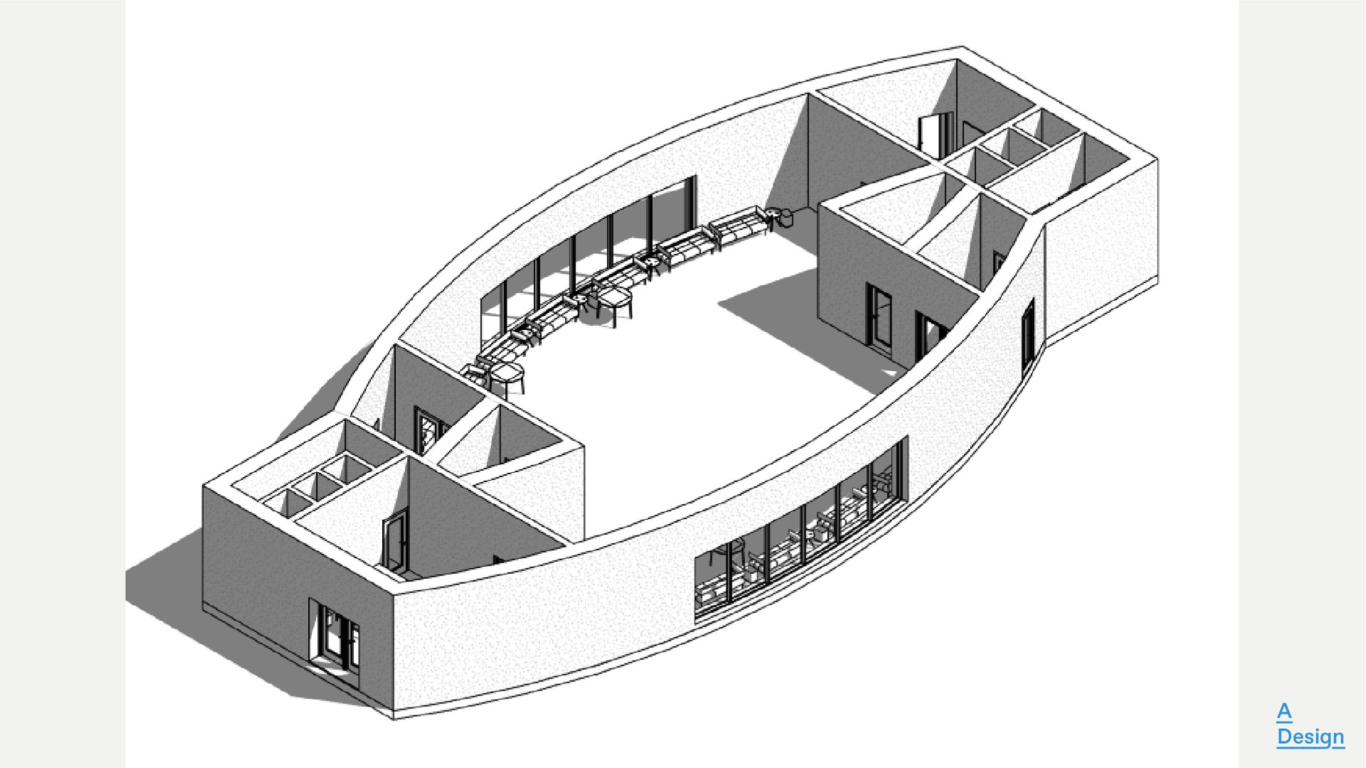 3D Exhibition Center - Revit Model - TurboSquid 2017856