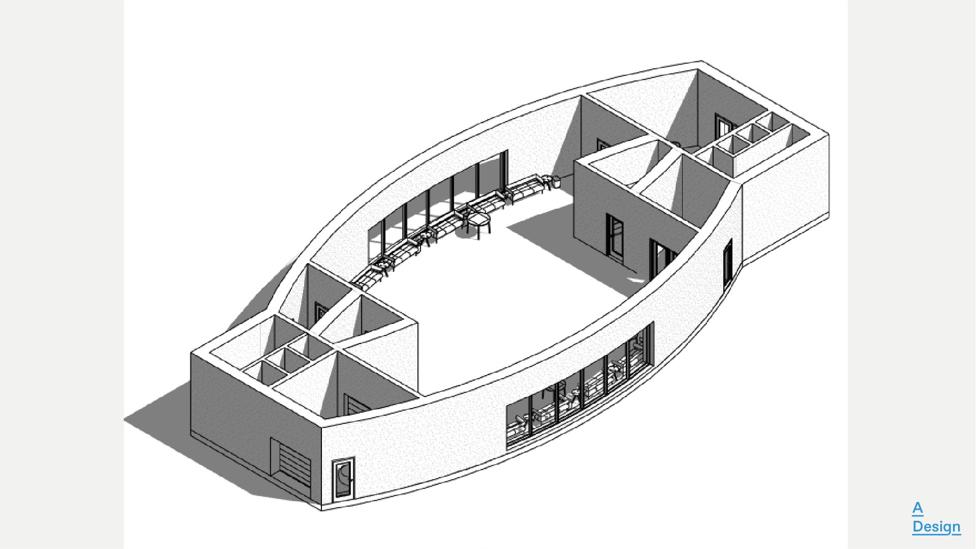 3D Exhibition Center - Revit Model - TurboSquid 2017856