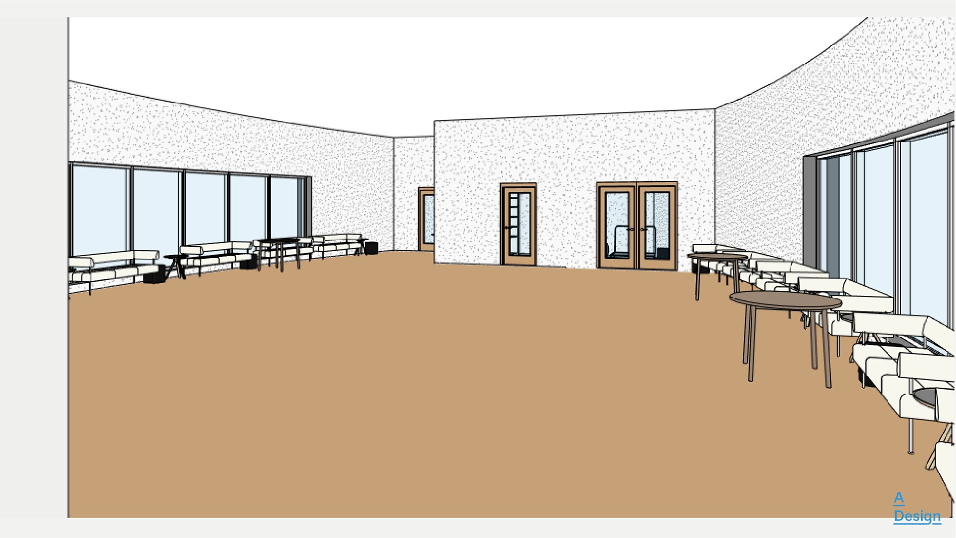 3D Exhibition Center - Revit Model - TurboSquid 2017856