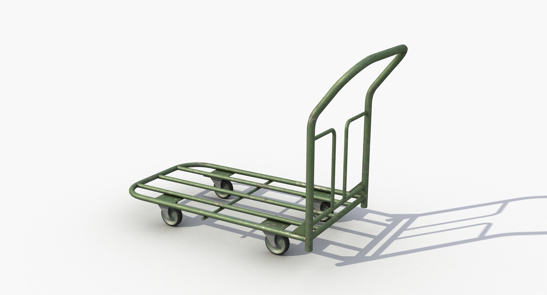 Hand Cart 2 3D Model 3D - TurboSquid 1754433